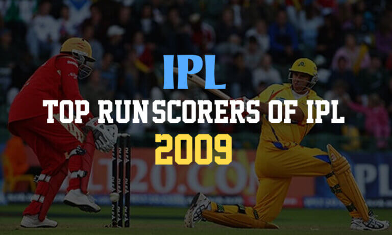 Most Runs in IPL 2009: Looking Back at the Second Edition | cric-life.com